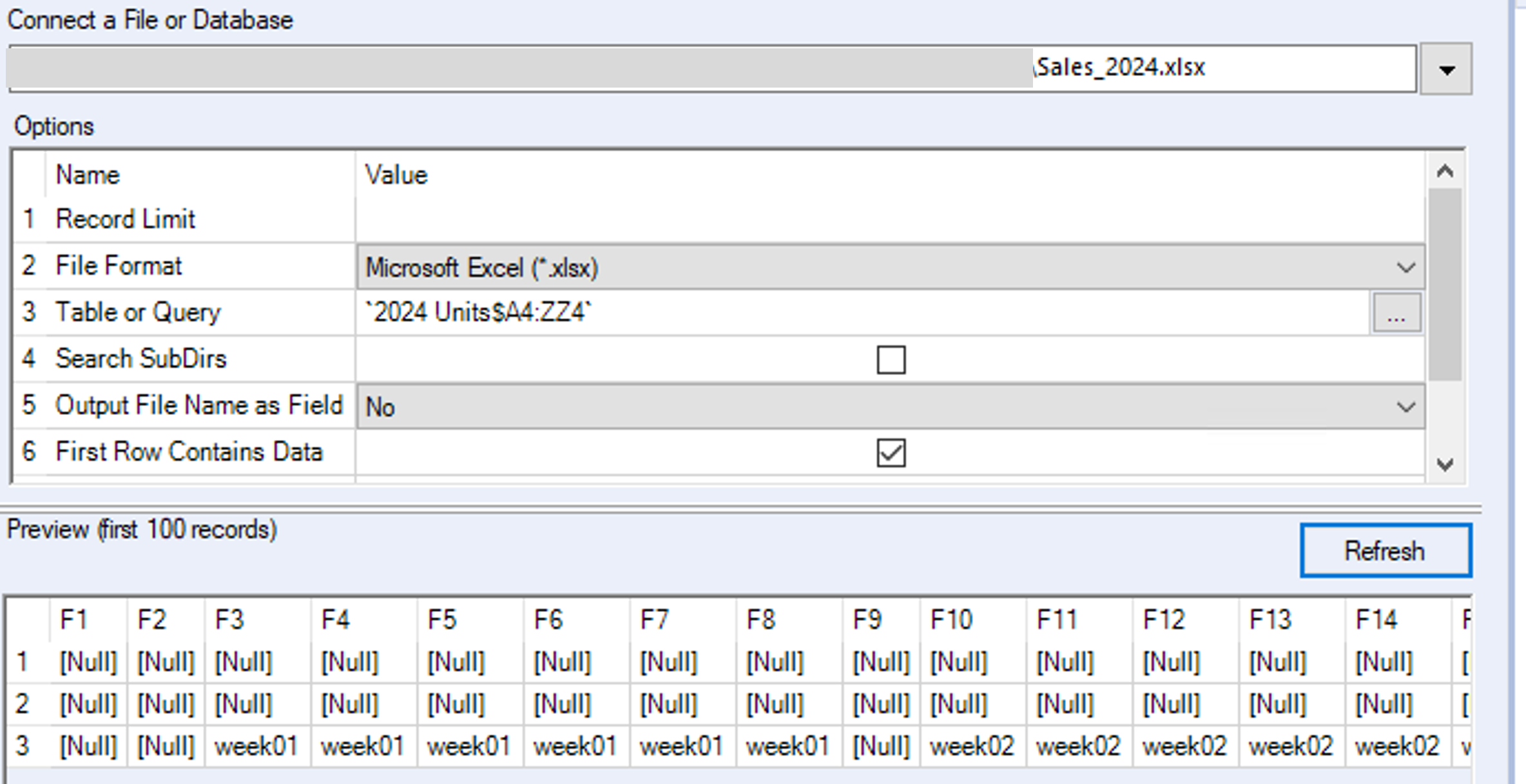 Issue with range input - Alteryx Community