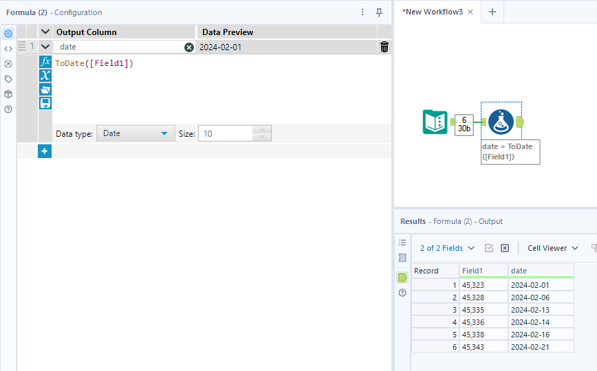 Solved: Date Value Converted to Double - Alteryx Community