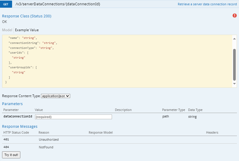 Server API Get Tool の パラメータ "dataConnectionId" の設定... - Alteryx Community