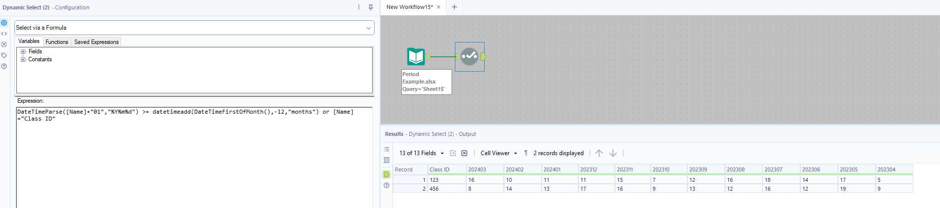 Solved: Dynamic Select Prior 12 Months - Alteryx Community