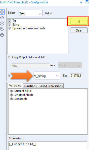 Vstring Settings And Memory Limit Reached Message Alteryx Community
