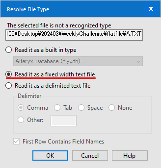 Solved: Resolve File Type - Alteryx Community