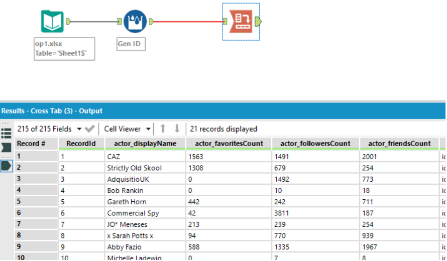 Solved: Poblem transposing data - Alteryx Community