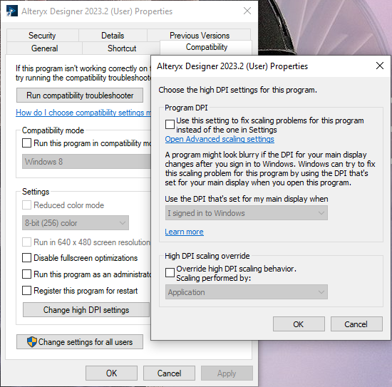 Tabs overlap on Alteryx Designer since 2022 or eve... - Alteryx Community