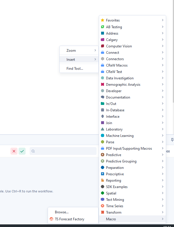TS Forecast and Factory Tool Installation - Alteryx Community