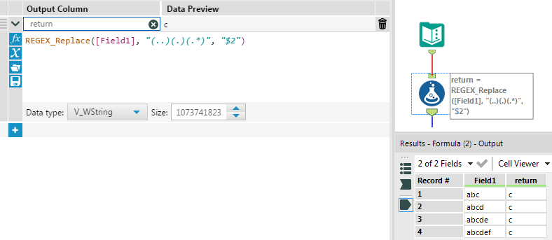 Solved: How to use the formula icon to check specifically ... - Alteryx ...