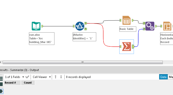 Solved: How can I use summarize tool, if the input of summ... - Alteryx Community