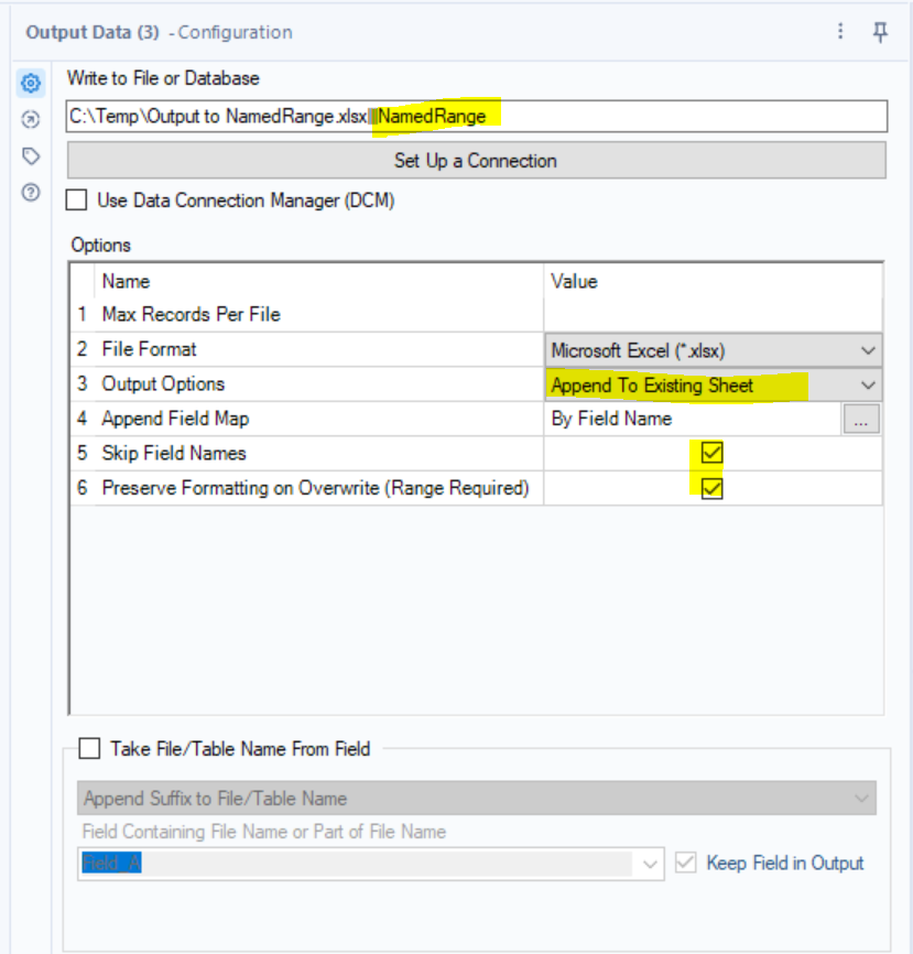 Append rows to the output file - Alteryx Community