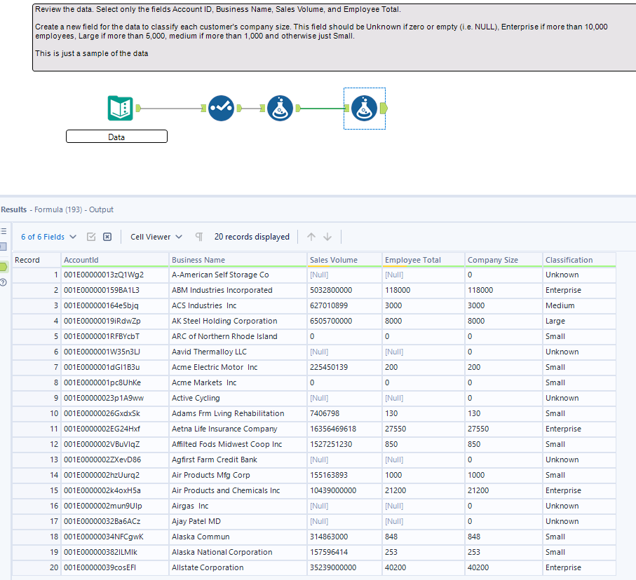 Solved: Filter and Classify - Alteryx Community