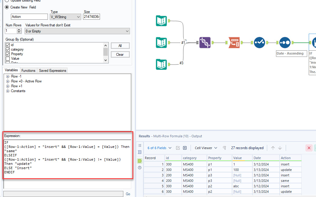 Solved: Compare and combine files - Alteryx Community