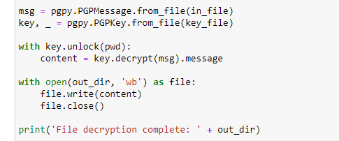 PGP Decryption - Alteryx Community