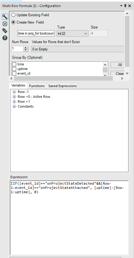 Solved: Multi row formula tool - Alteryx Community