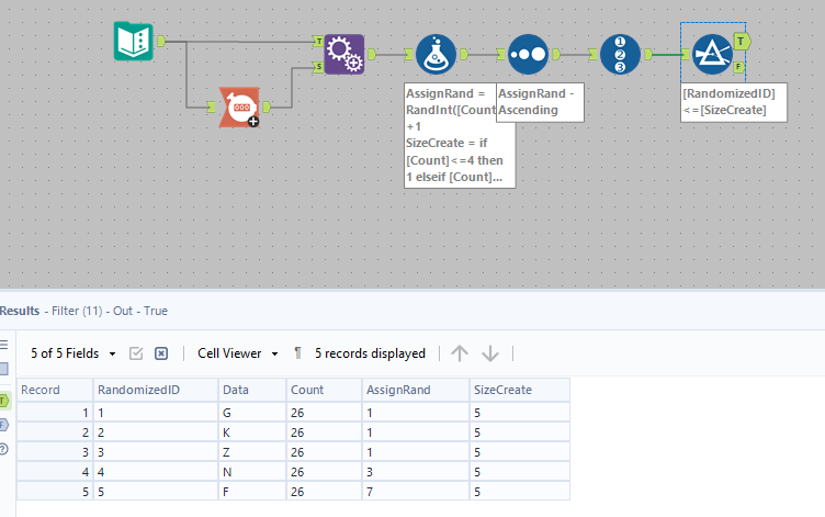 How to select a conditional sample? - Alteryx Community