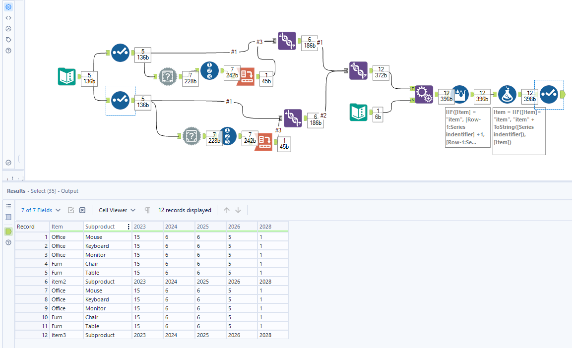 Union with Header Name in the output - Alteryx Community