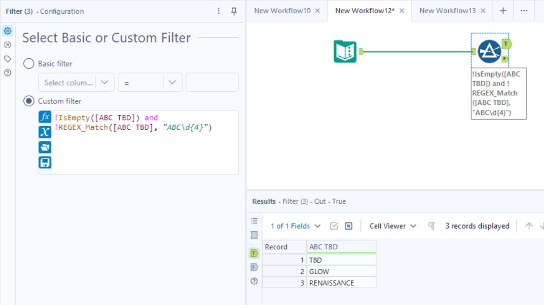 Specific Record Filter - Alteryx Community
