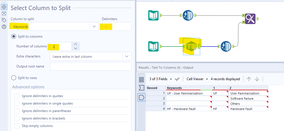Solved: a keyword in columns to a full string in a new col... - Alteryx Community