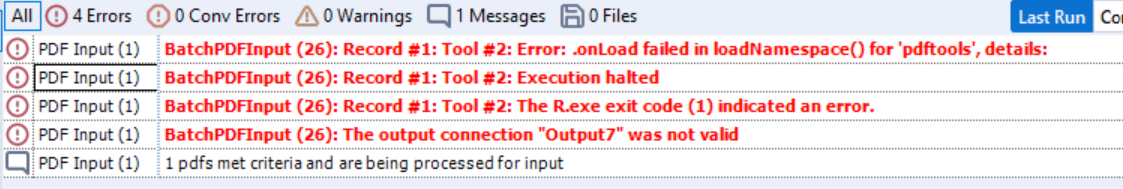 PDF Input Tool - Alteryx Community