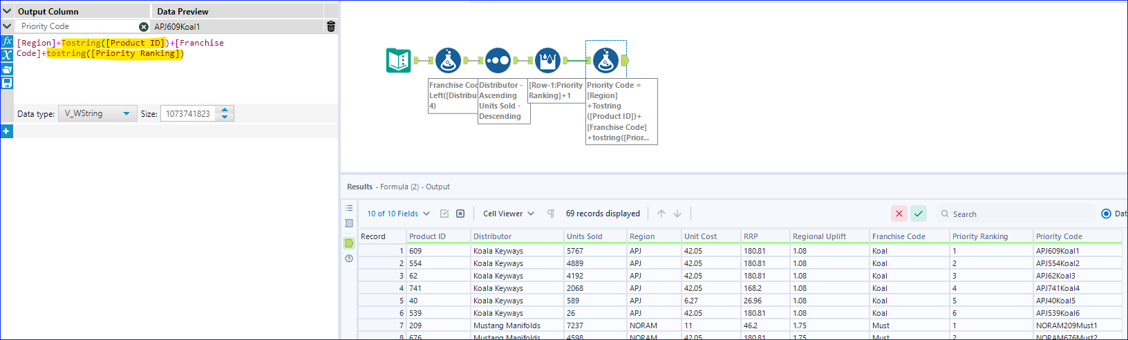 Solved: Need help with joining column - Alteryx Community