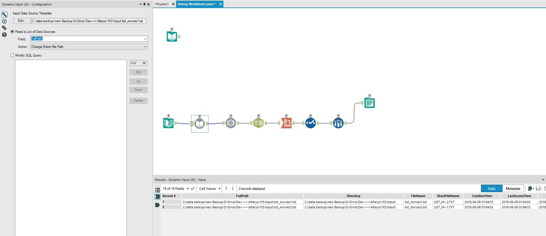 Solved: Iterate each filed and update to Access Database - Alteryx Community