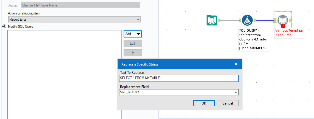 Passing the workflow constant to SQL Query "from" ... - Alteryx Community