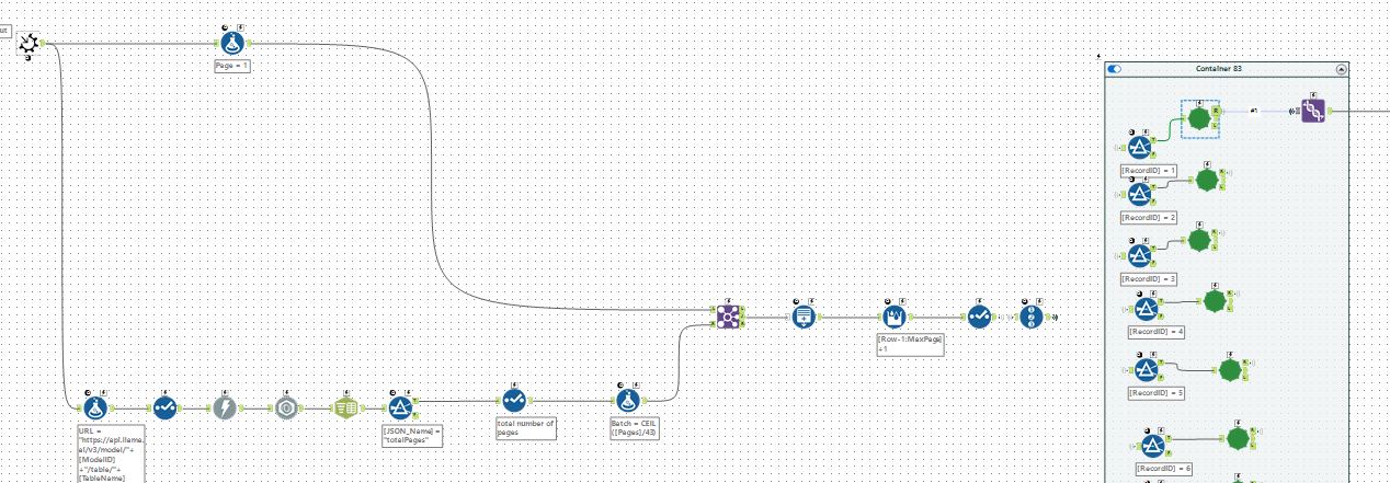 Speeding up a macro with API calls - Alteryx Community
