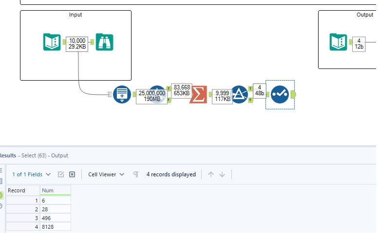 Challenge 426 Perfect Numbers Alteryx Community 