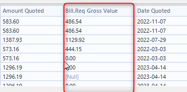 Solved: % down from value in other column - Alteryx Community