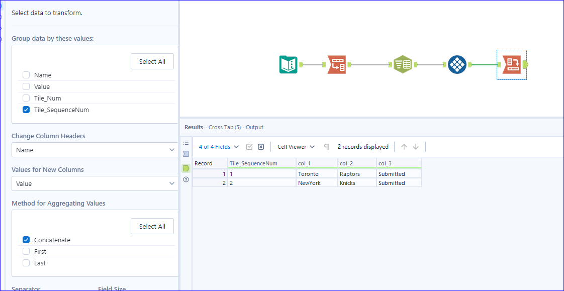 Split to row, multiple columns as once, same delim... - Alteryx Community