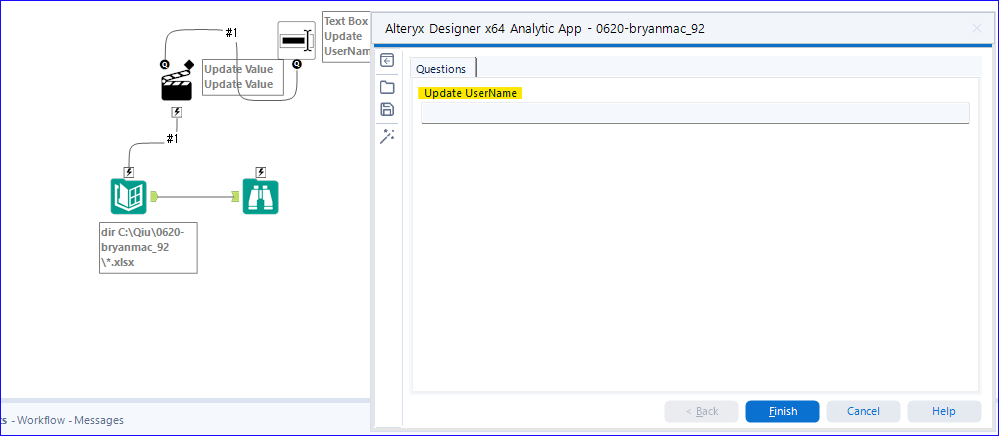 Updating the path name in the directory tool - Alteryx Community