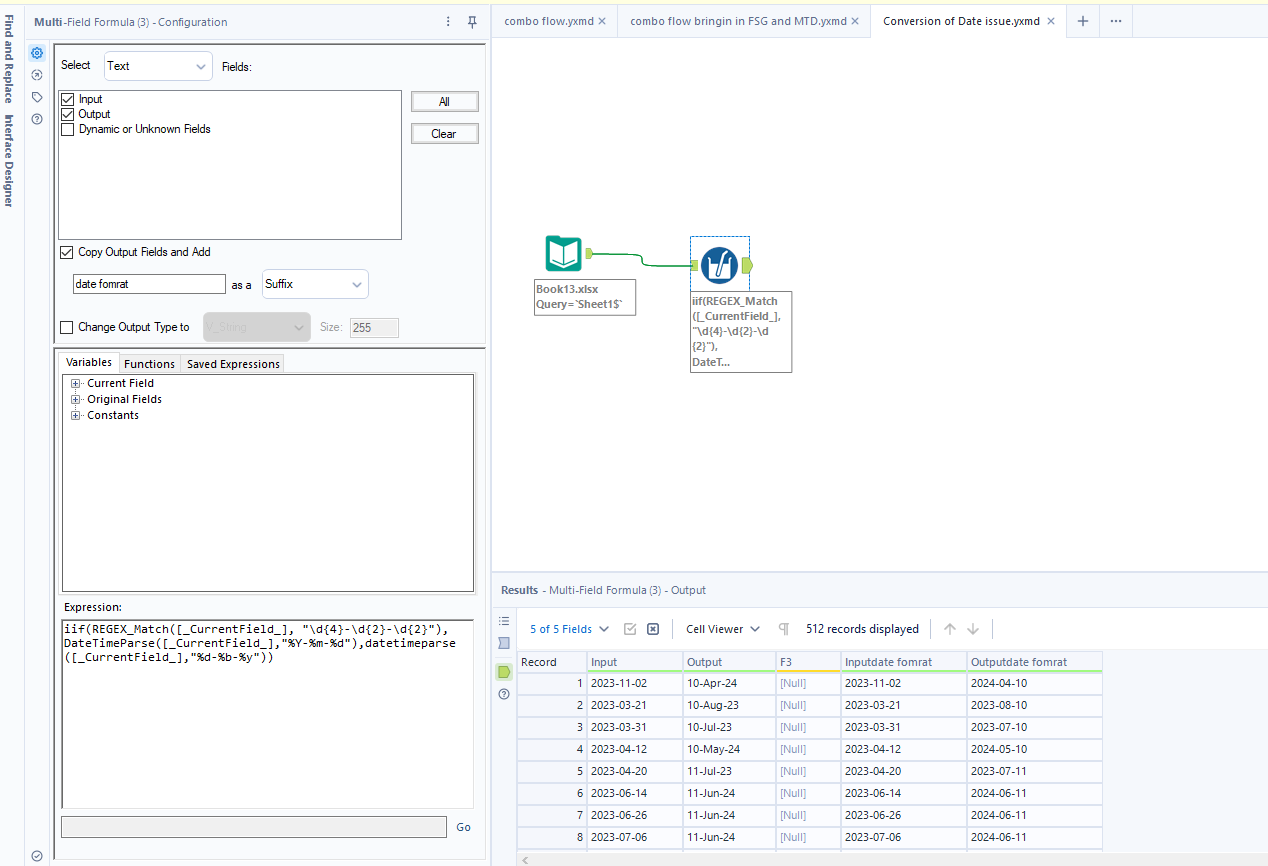 Solved: Conversion of Date issue - Alteryx Community
