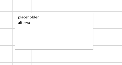 Extract from Text Box in Excel - Alteryx Community