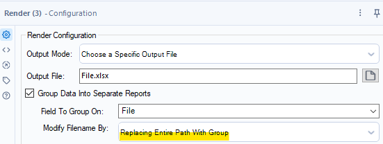 Solved: Using the Render tool to output reports in excel - Alteryx Community