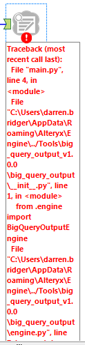 Enable complex queries for Google Big Query - Alteryx Community