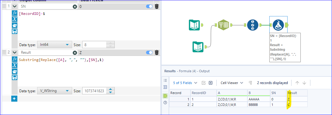 How to replace value from One cell to Antoher base... - Alteryx Community