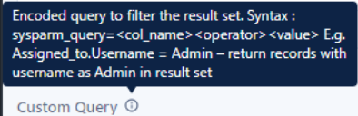 Service Now Input Tool Custom Query - Alteryx Community