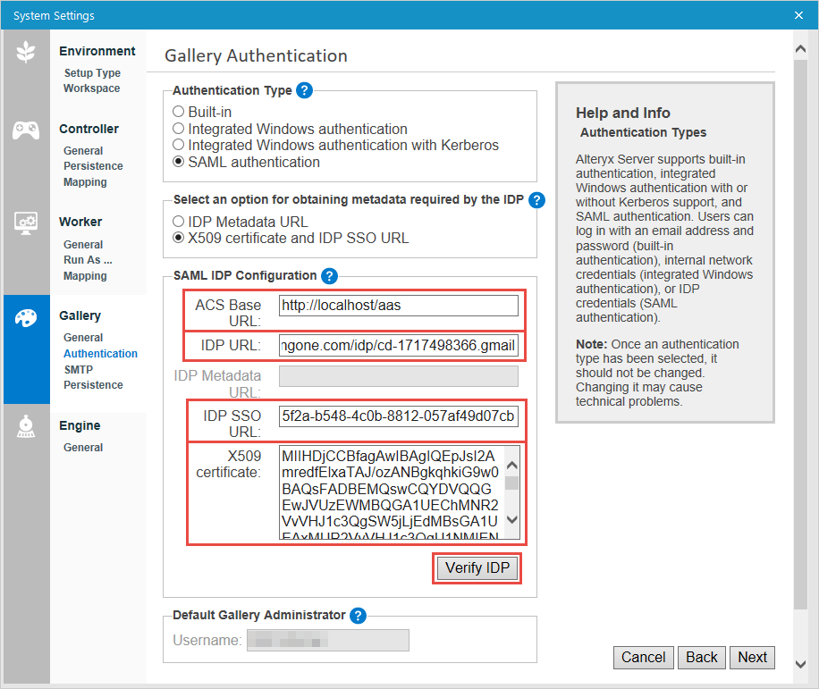 Configurar SAML no Alteryx Server para PingOne - Alteryx Community