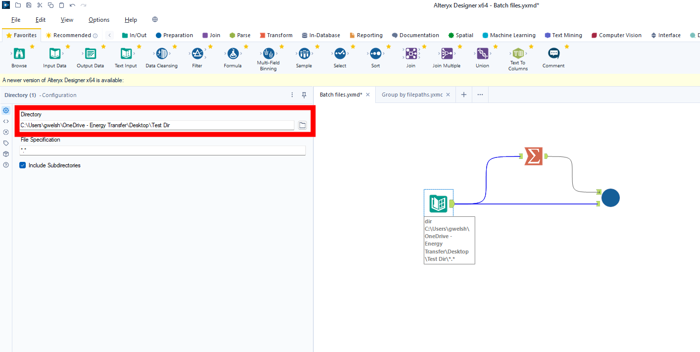 Solved: Merge same set of files present in different folde... - Alteryx Community