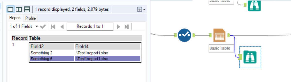 Reporting Render Tool Combine two tables - Alteryx Community