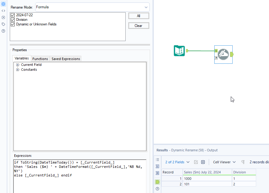 Dynamic Renaming For Header Renaming - Alteryx Community