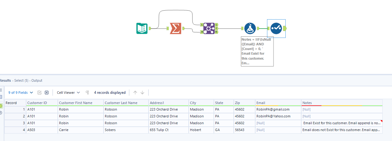 Solved: Update field based on Condition - Alteryx Community