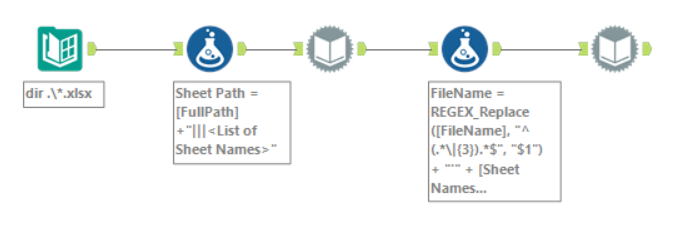 Combining several files with different sheet names - Alteryx Community