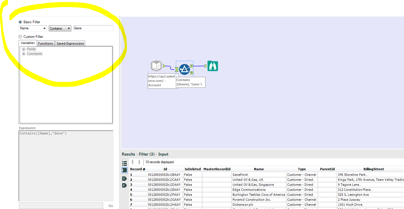 Solved Using Like In Salesforce Input Where Clause Alteryx Community