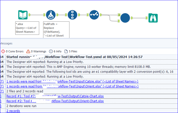Solved: Loop Thru Excel files in a folder. Add a render to... - Alteryx Community