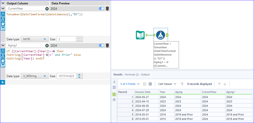 Solved: Invoice Aging Date Range - Alteryx Community