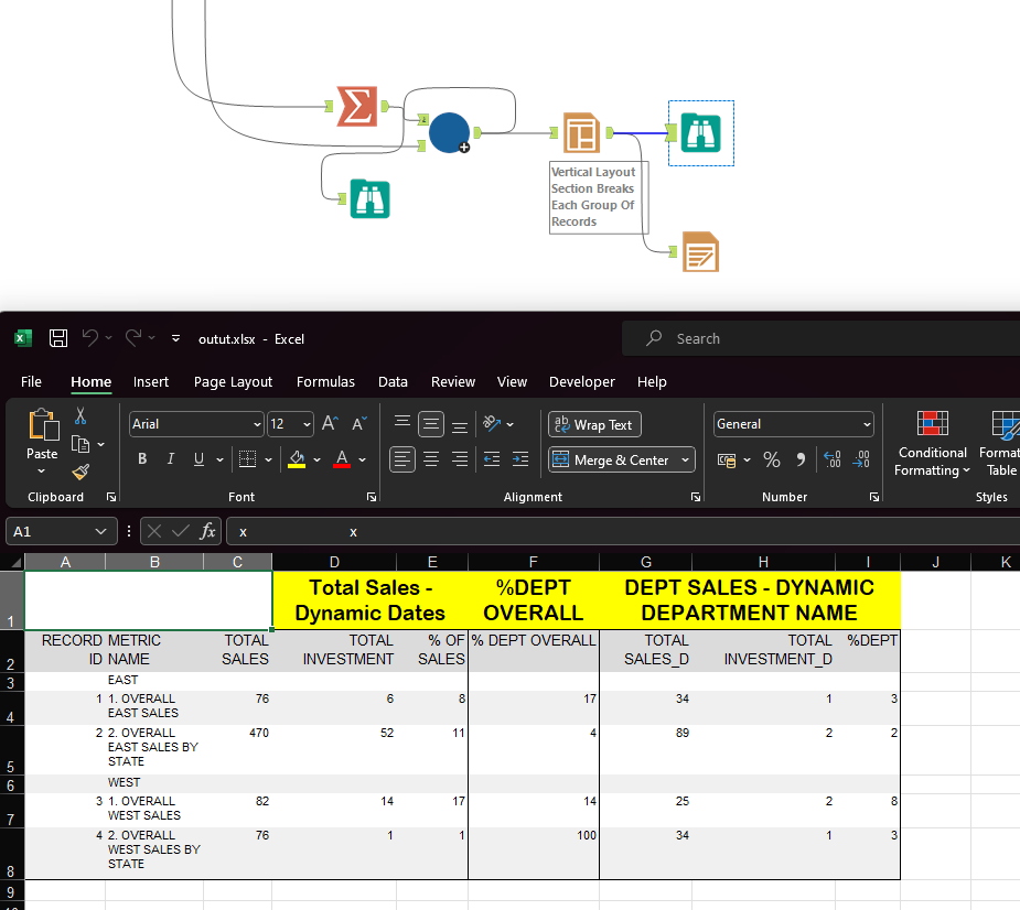 Solved: Reporting Format - Alteryx Community