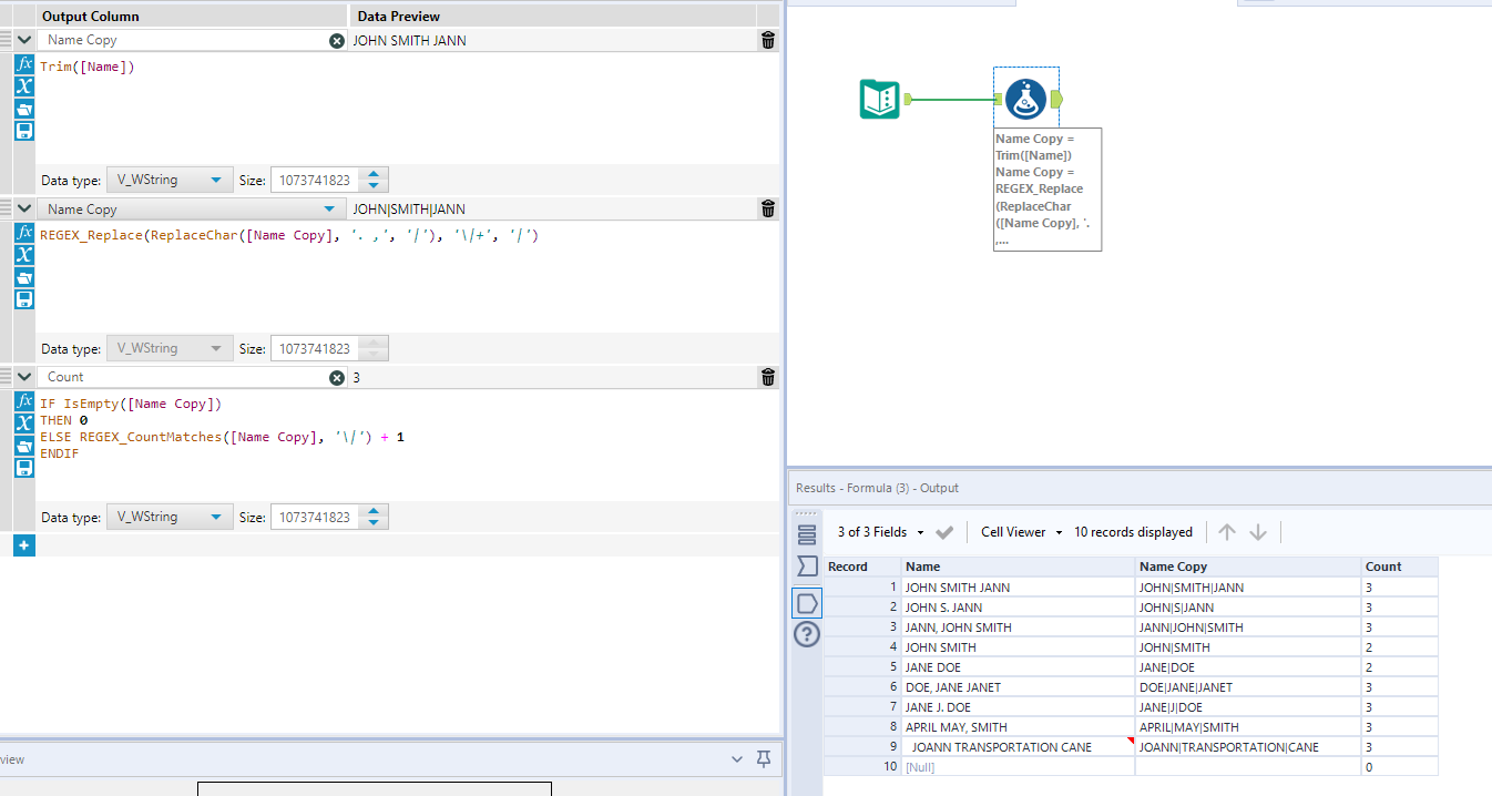 Solved: REGEX w comma - Alteryx Community