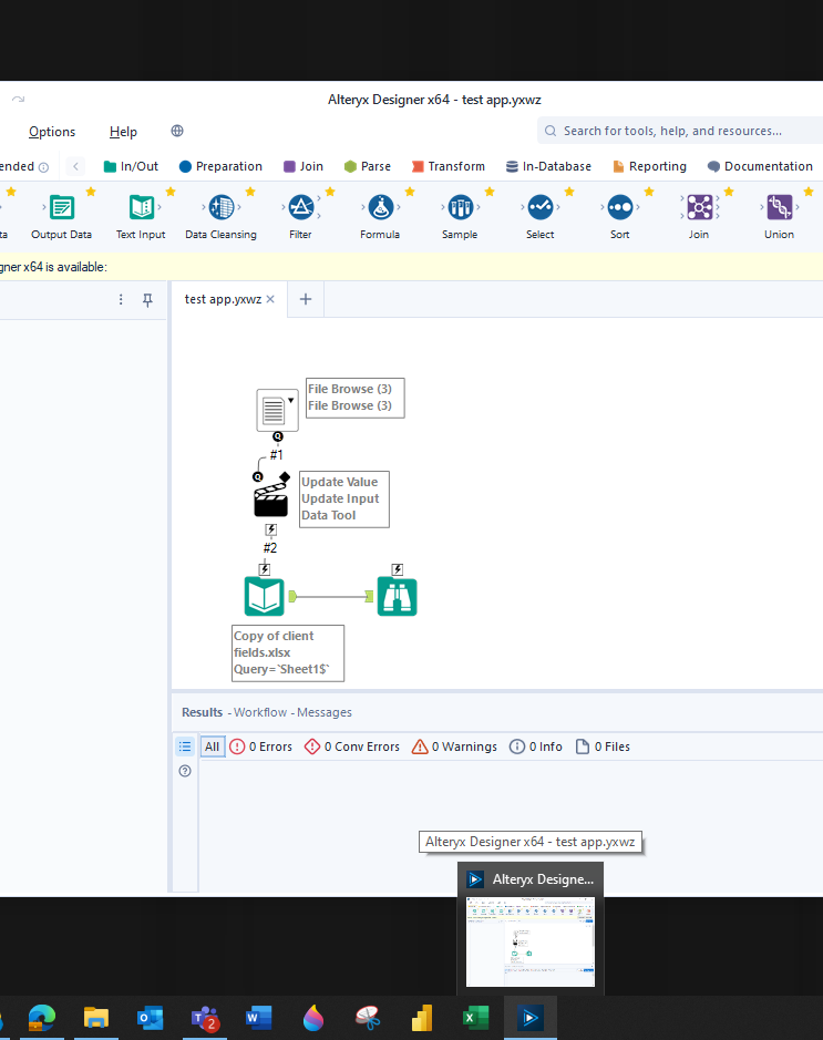 app window hidden - Alteryx Community