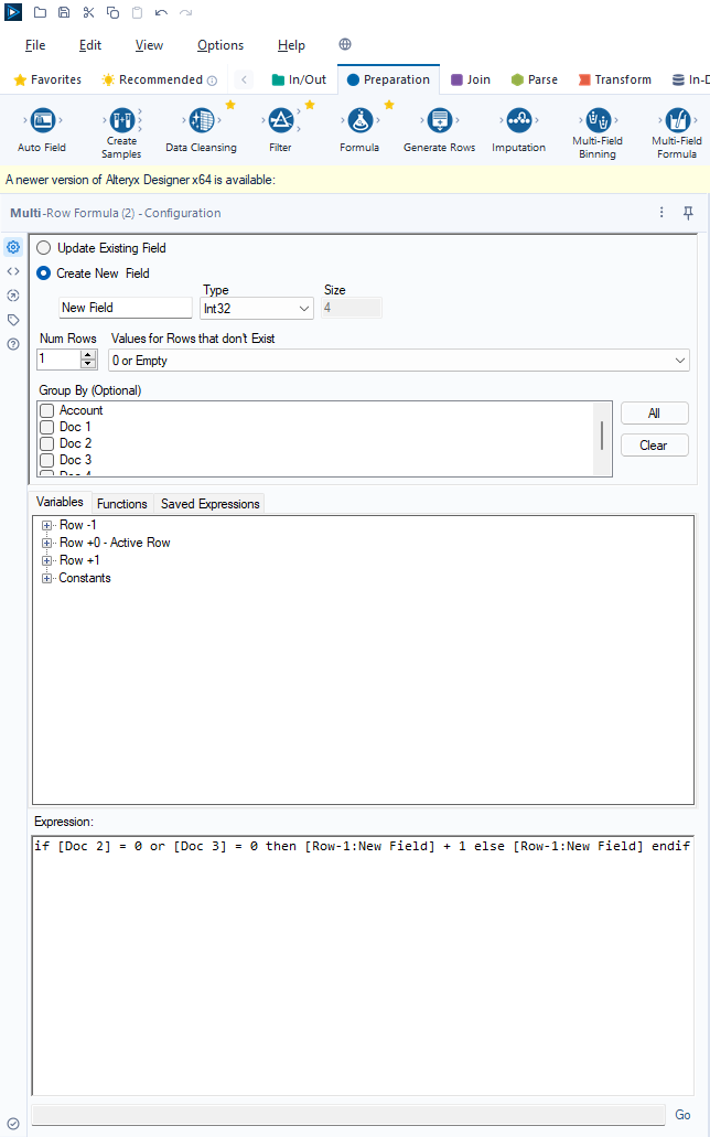 Multi Row Formula Alteryx Community 