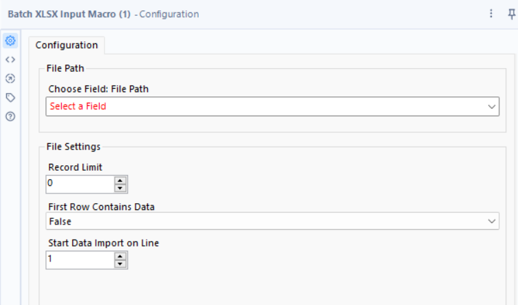Batch XLSX Input Macro - Alteryx Community