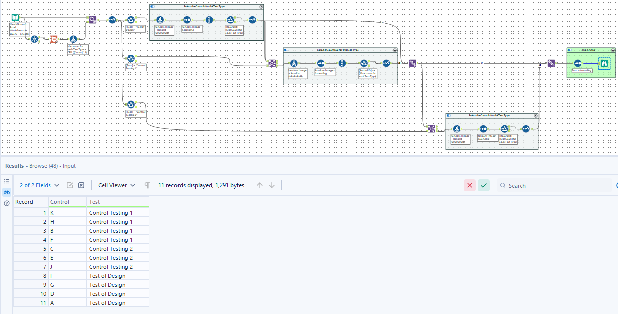 Solved: Randomized Sample Selection - Alteryx Community